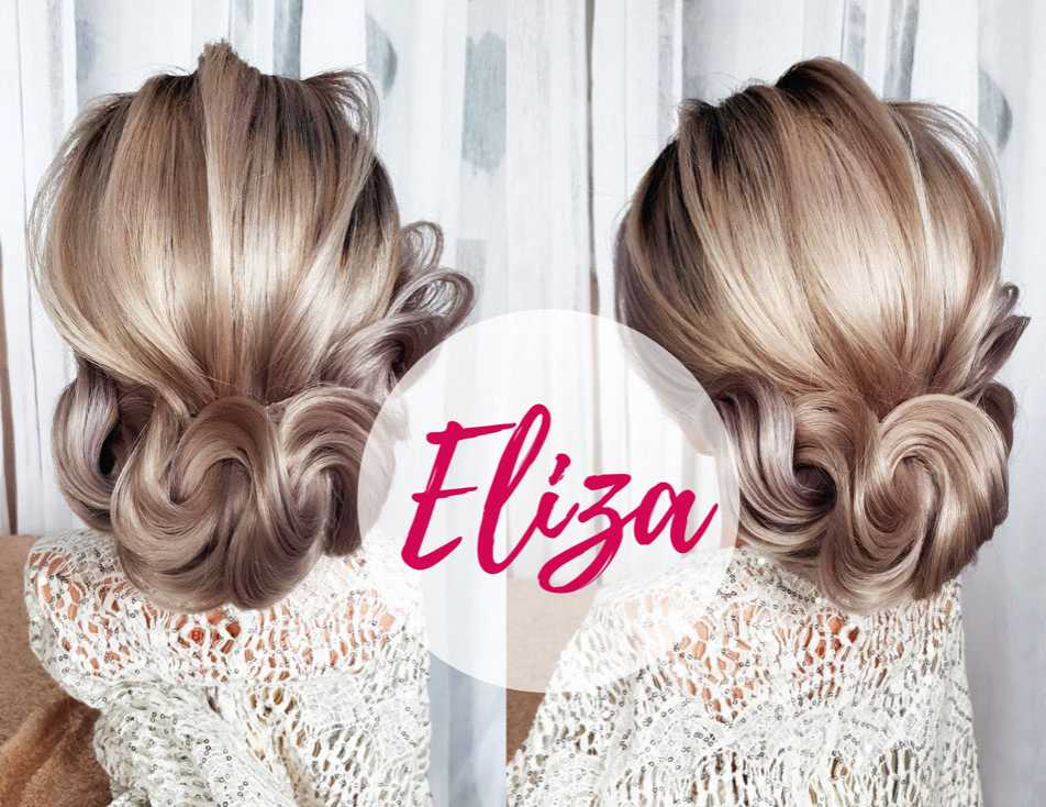 Laura - cute bridal hairstyle with braid