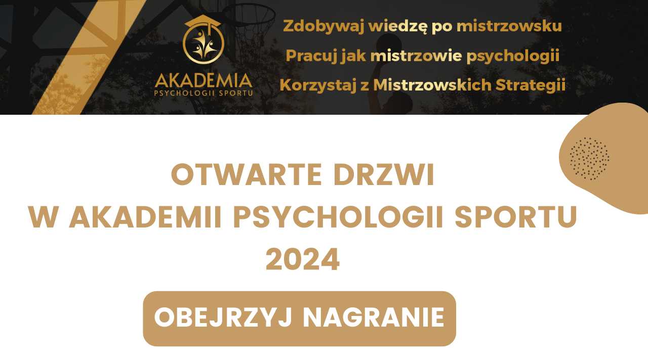 Akademia Psychologii Sportu - Zapraszamy na szkolenia